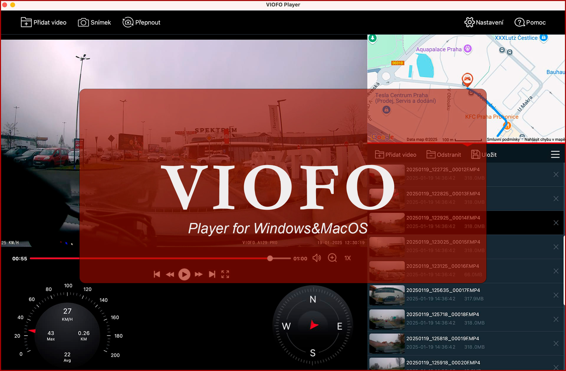 Nový VIOFO Player pro přehrávání záznamu na PC Windows a MacOS ...